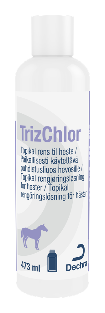 Sårvask Dechra TrizChlor Equine Flush 473 ml | Vetapotek